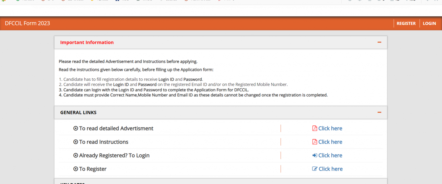DFCCIL Recruitment 2023, Apply Online for 535 Posts