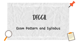 DFCCIL MTS Syllabus 2025, Exam Pattern