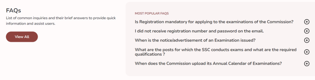 SSC New Official Website, Check ssc.gov.in