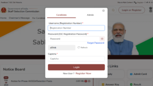 SSC One Time Registration OTR Online Form 2024 at ssc.gov.in